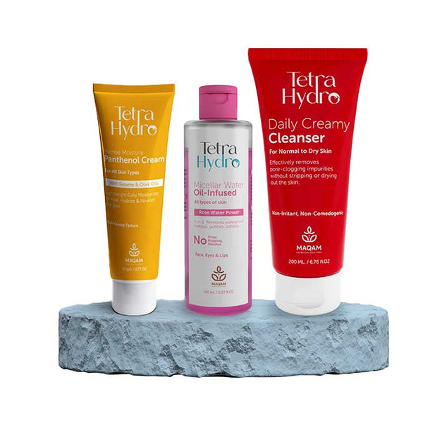 Daily Cleansing Bundle For Normal to Dry Skin - Maqam Cosmetics – maqam ...