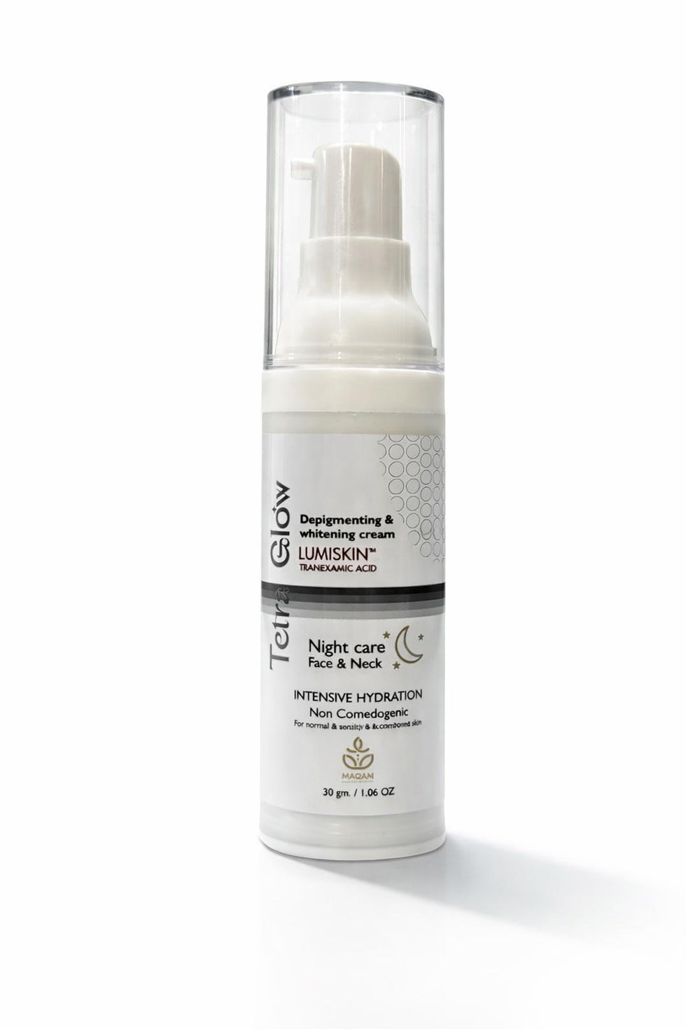 Tetra Glow Whitening Night cream (30 gm) – maqam cosmetics